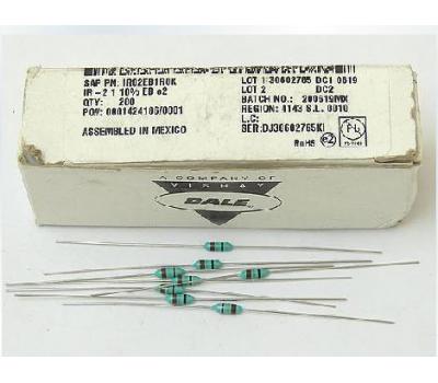 DALE Resistor Values 1ohm 1/4W 10% Precision (40PCS)_Dale_Resistor ...